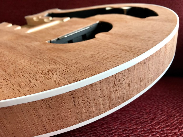 Brian May Red Special Replica Build Parts 44-46: Edge Binding ...